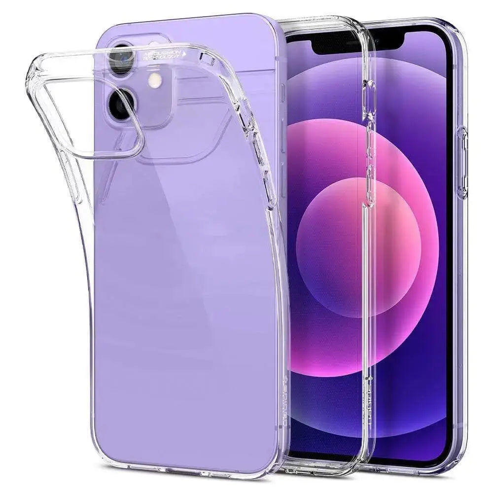 Spigen iPhone 12 Pro / iPhone 12 Case Liquid Crystal / Crystal Flex