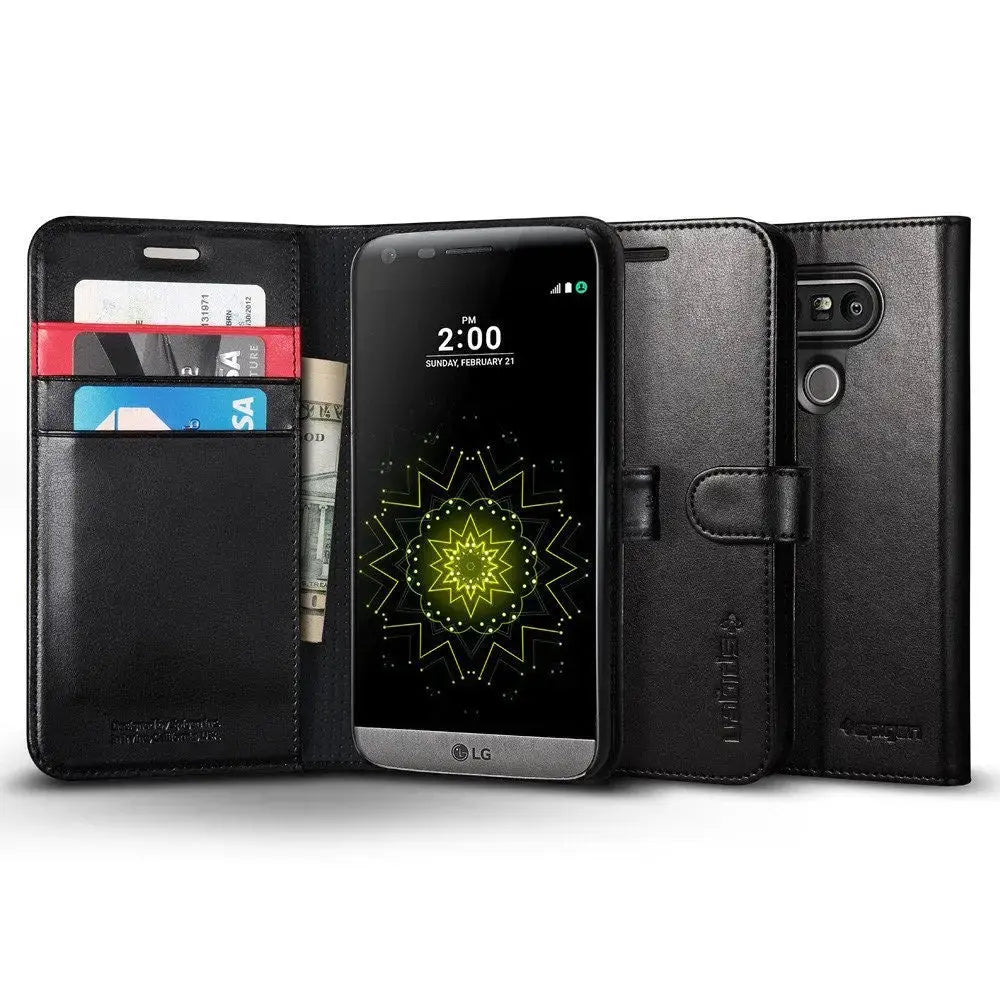 Spigen LG G5 Case Wallet S Series - Tech House - Singapore