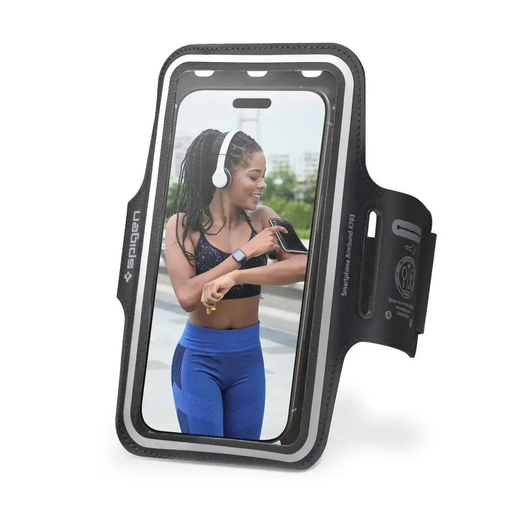 Spigen A703 Dynamic Shield Running Armband Waterproof Pouch Wrist Band