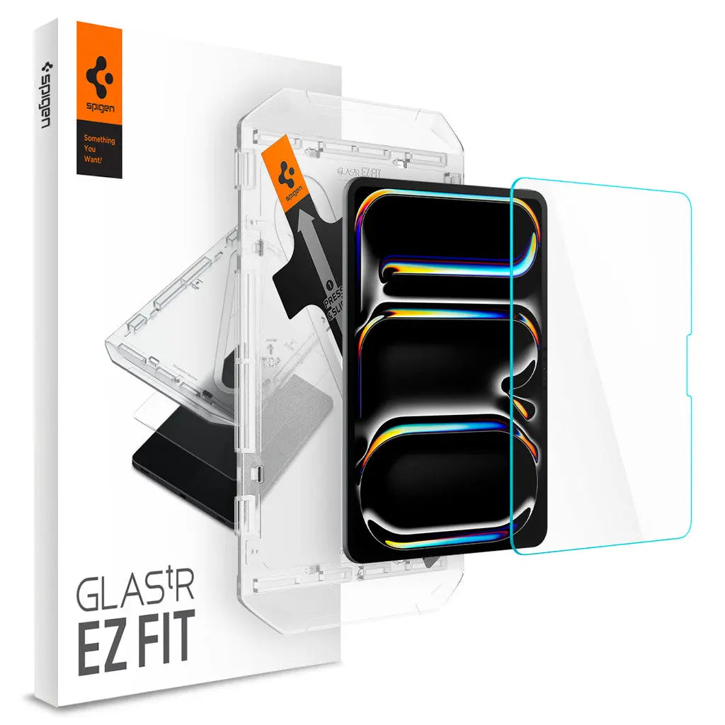 Spigen iPad Pro 11" (2025 / 2024) Glas.tR EZ Fit Screen Protector - Tech