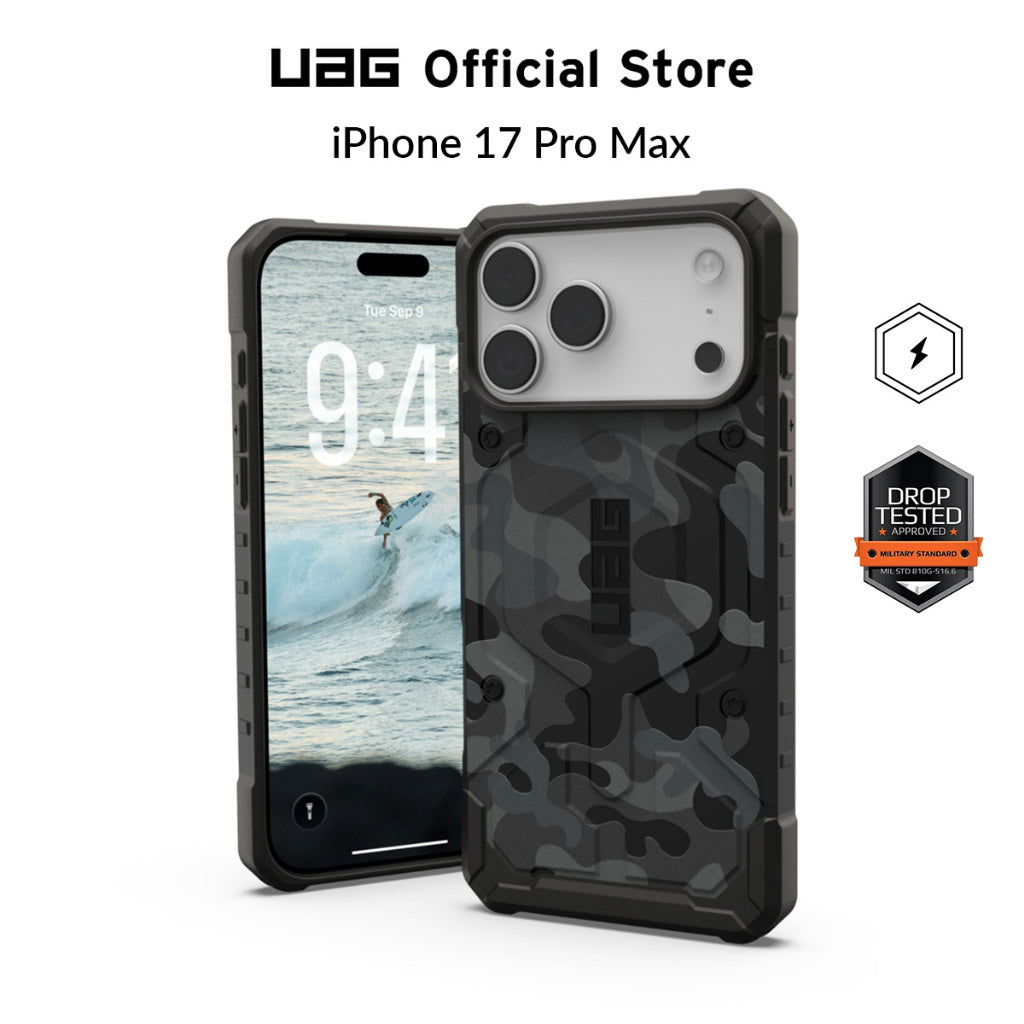 UAG iPhone 17 Pro Max Case 6.9" Pathfinder SE Magnetic Phone Case Camo