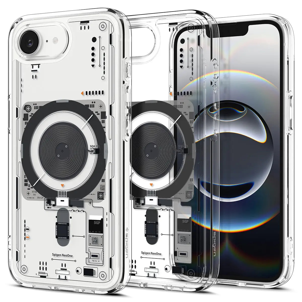 Spigen iPhone 16e Case (2025) Ultra Hybrid Neo One MagFit - Tech
